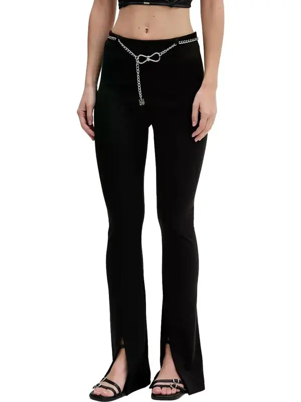 Hugo Slit-cuff Trousers - Black