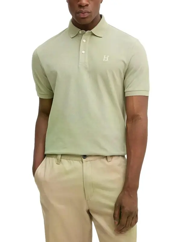 HACKETT Piqué Polo Shirt - Green
