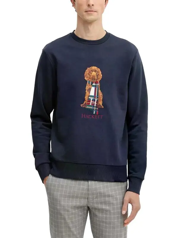 HACKETT Graphic-print Sweatshirt - Blue