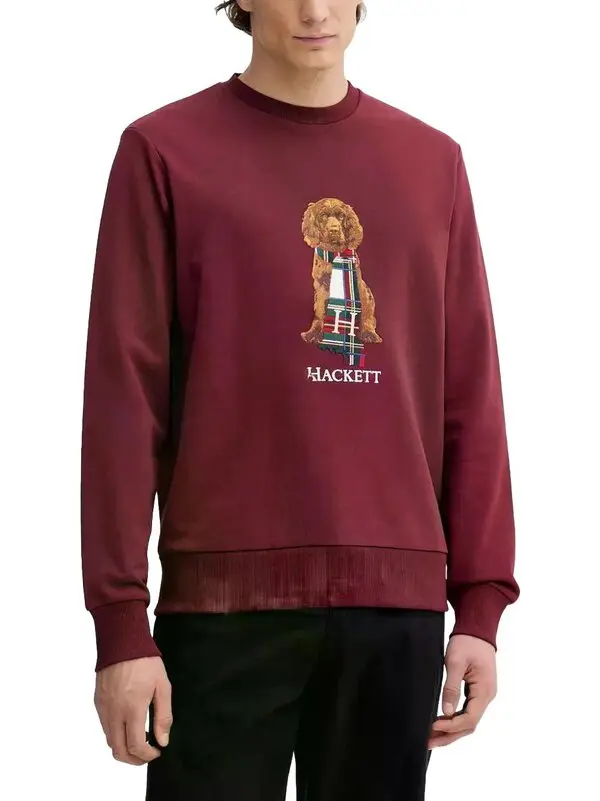 HACKETT Graphic-print Sweatshirt - Red