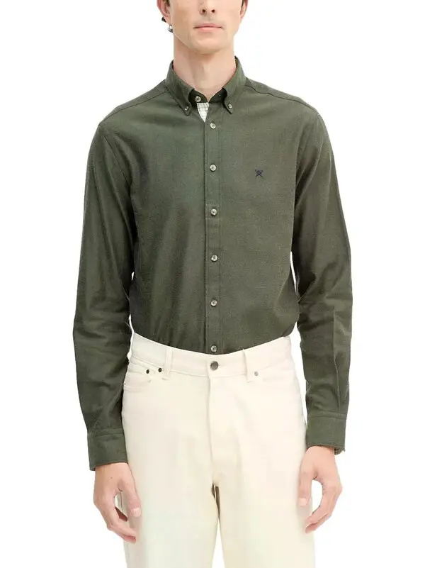 HACKETT Button-up Shirt - Green
