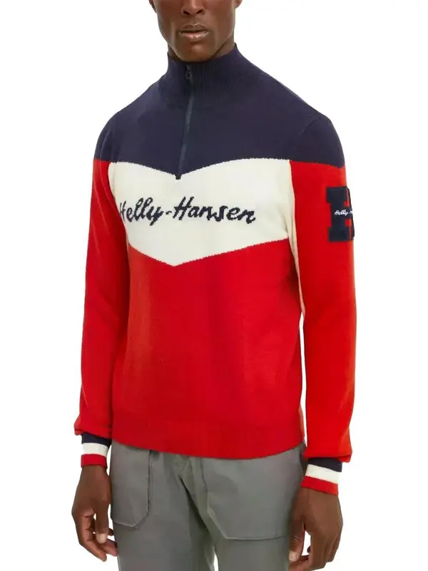 Helly Hansen Zip-up Sweater - Red