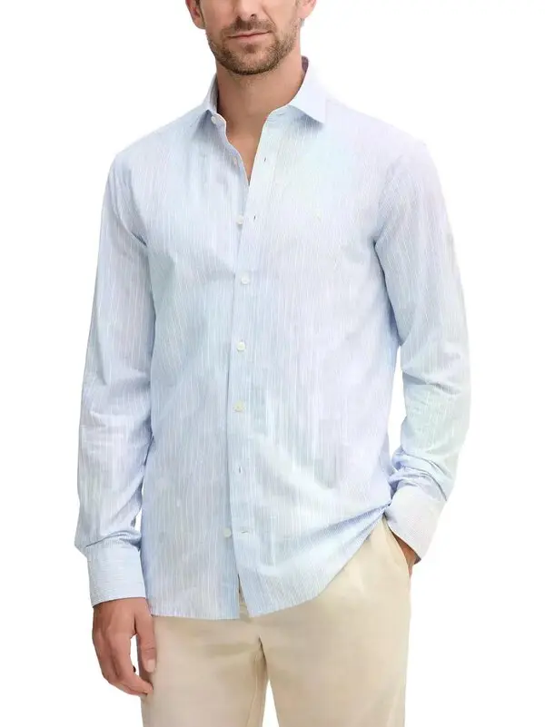 HACKETT Striped Shirt - Blue
