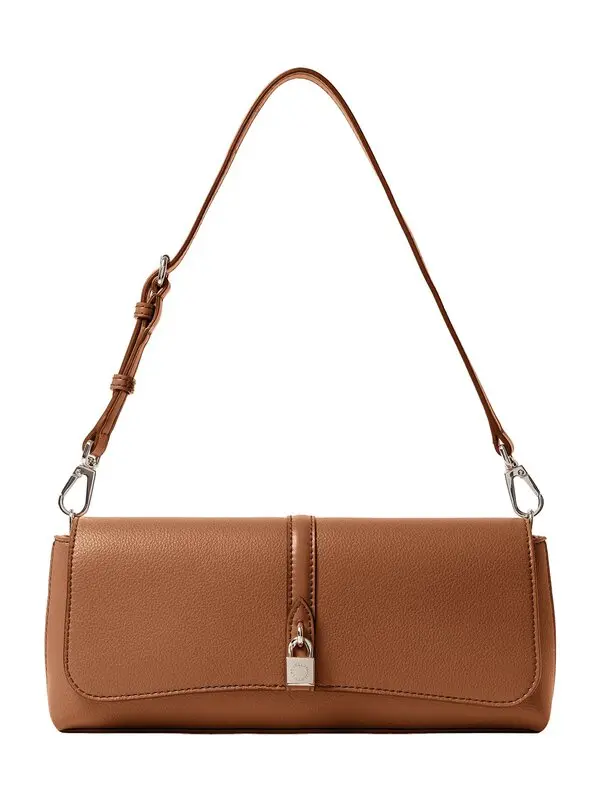 Stella McCartney Ryder Pochette Shoulder Bag - Brandy