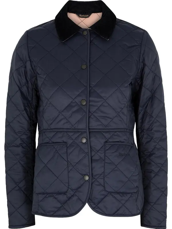 Barbour Deveron Quilted Shell Jacket - Navy