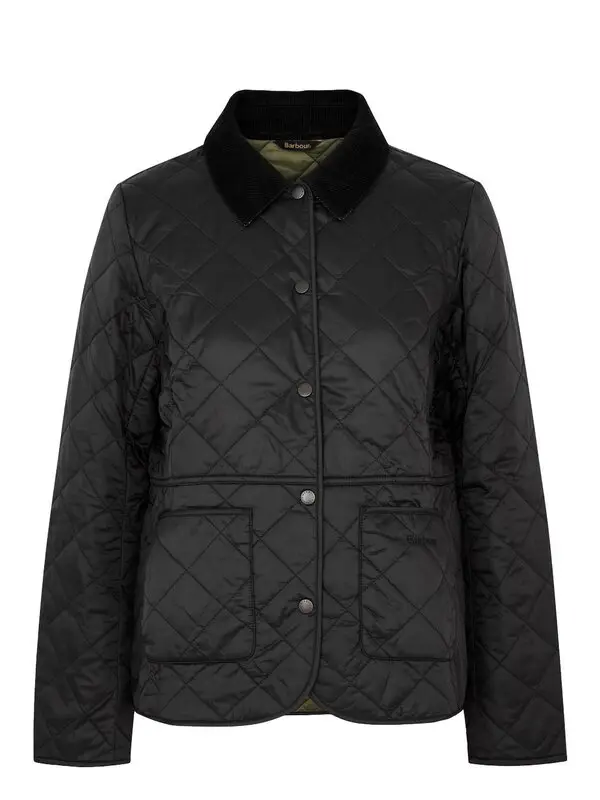 Barbour Deveron Quilted Jacket - Black