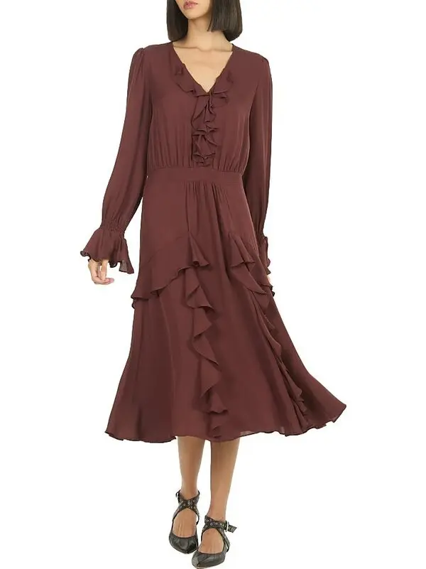 SECRET PON-PON Warby Dress - Mulberry
