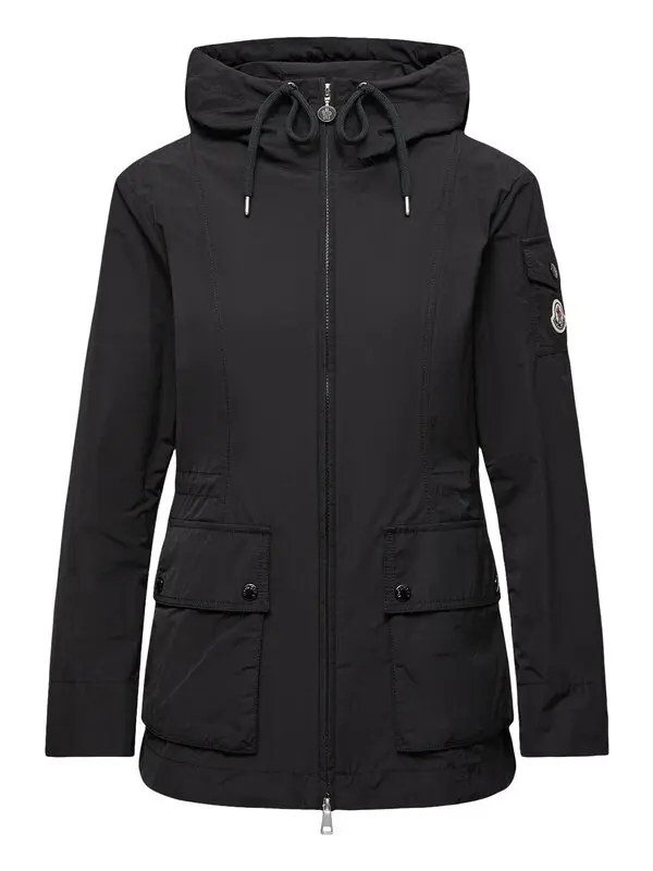 Moncler Leandro Hooded Parka - Black