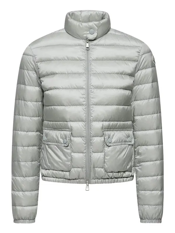Moncler Lans Short Down Jacket - Grey