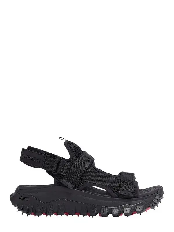 Moncler Trailgrip Vela Sandals - Black