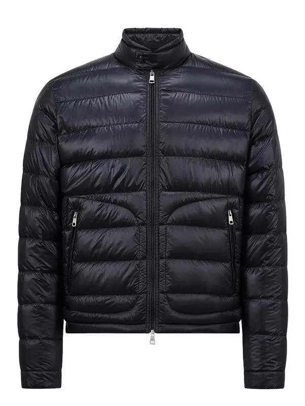 Moncler Acorus Short Down Jacket - Blue