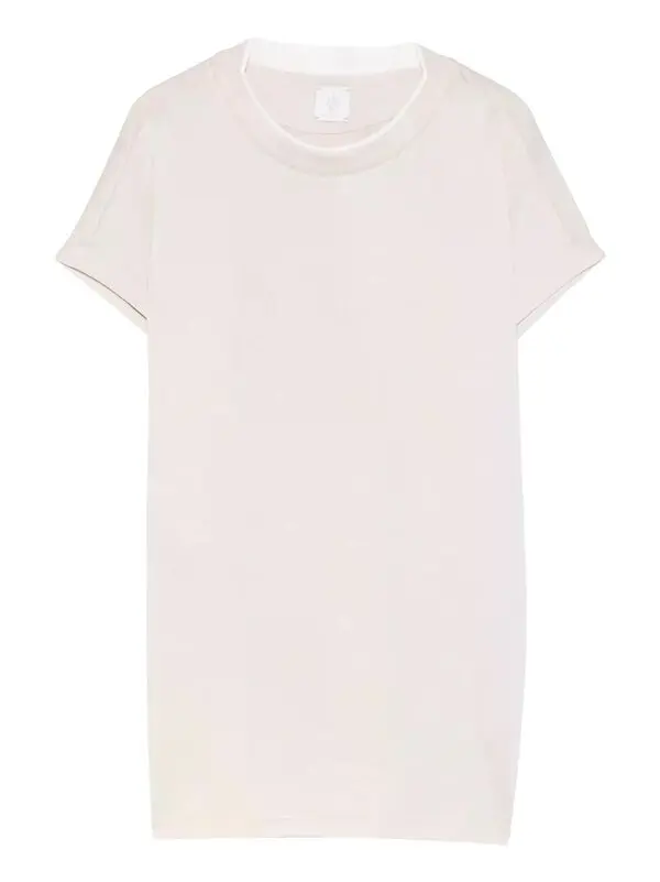 Eleventy Cuffed T-shirt - Neutrals