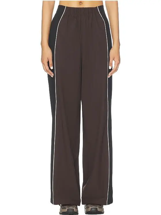 Remain Birger Christensen Crispy Woven Pant - Mole Combo