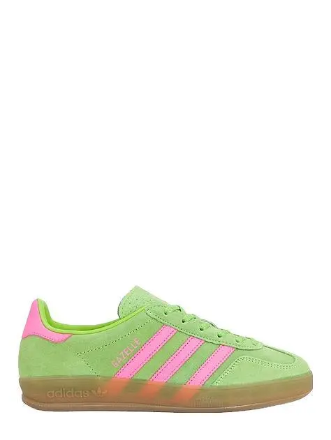 Adidas Originals By Alexander Wang Gazelle Indoor - Semi Lucid Green  Lucid Pink & Gum 4
