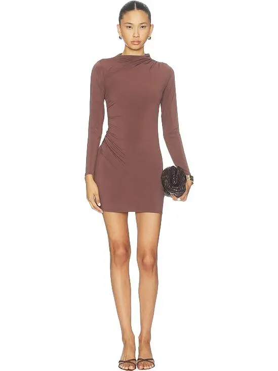 Steve Madden Mo Mini Dress - Walnut