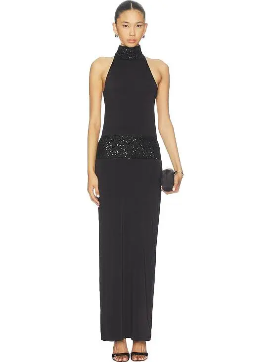 Superdown Sabriana Gown - Black