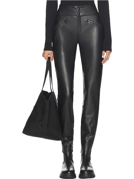 ALP N ROCK Techno Pant - Black Faux Leather