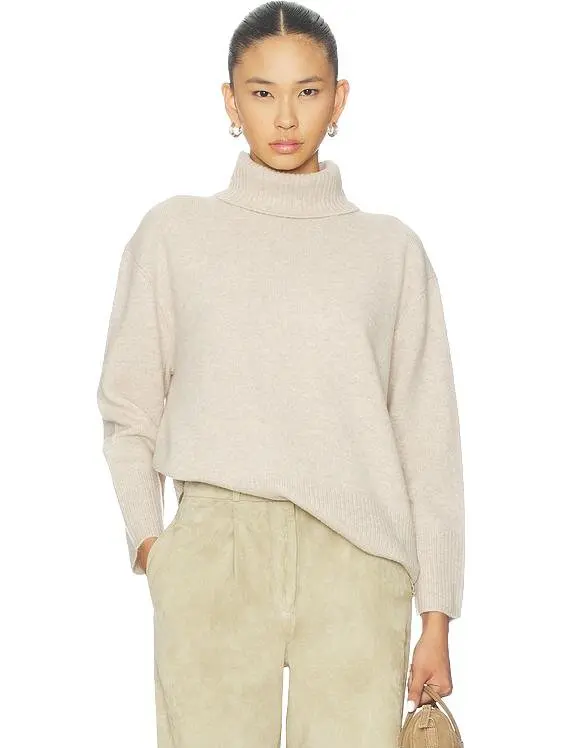 WE NORWEGIANS Geilo Boyfriend Sweater - Sand