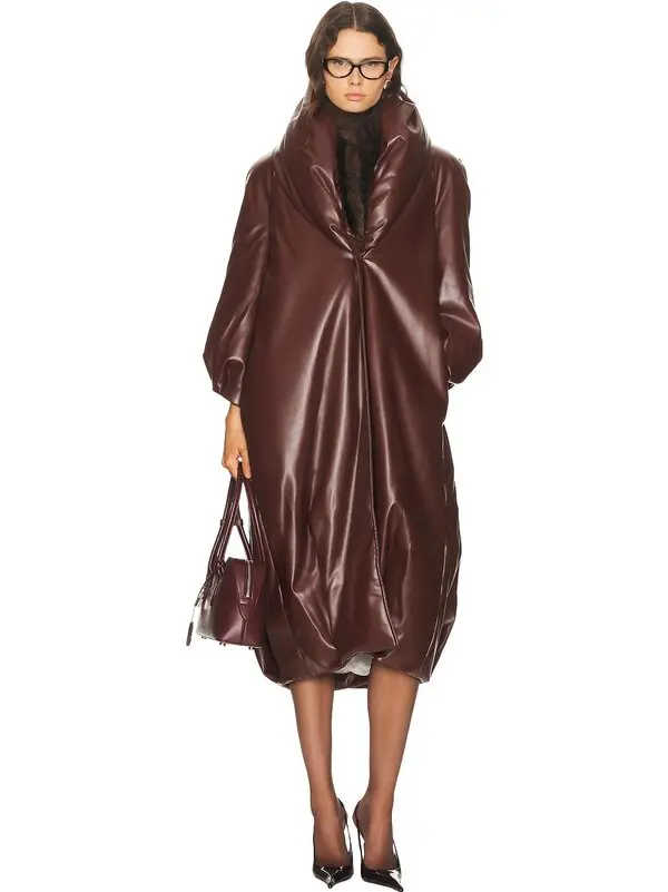 ROWEN ROSE Long Coat - Brown
