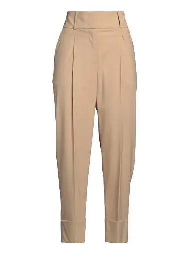Peserico Tapered Pants With Embellishments - Beige