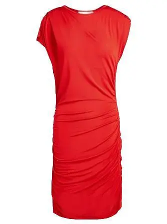 8PM Mini Dress In Viscose And Elastane - Red