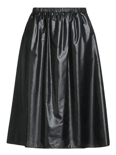Malìparmi Flared Midi Skirt - Black