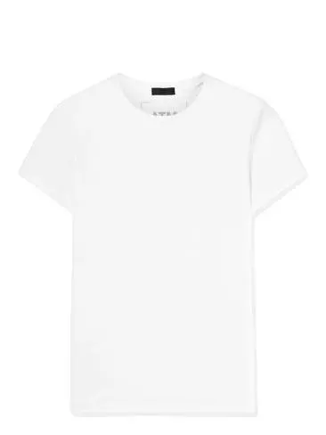 ATM Anthony Thomas Melillo T-shirt In Supima Cotton And Elastane - White