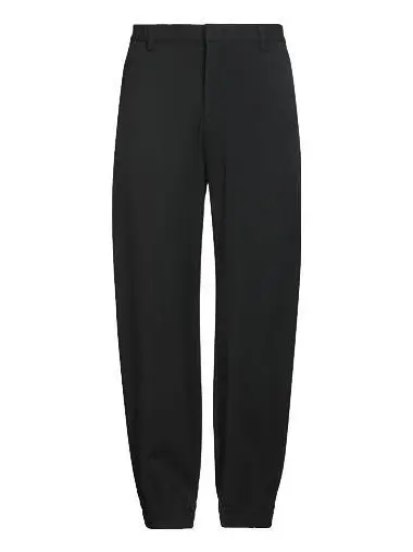 Emporio Armani Tapered Twill Pants - Black