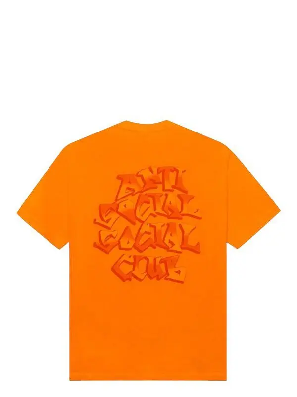 ANTI SOCIAL SOCIAL CLUB Low Brow Tee Shirt - Orange