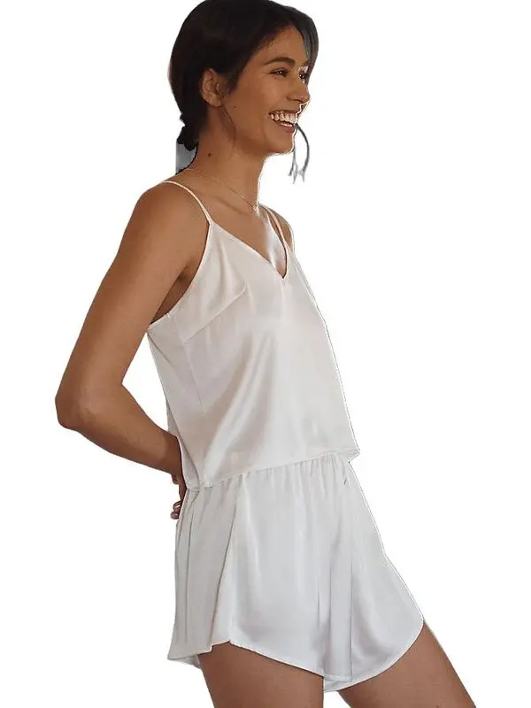 KILO BRAVA Cami And Shorts Set - White