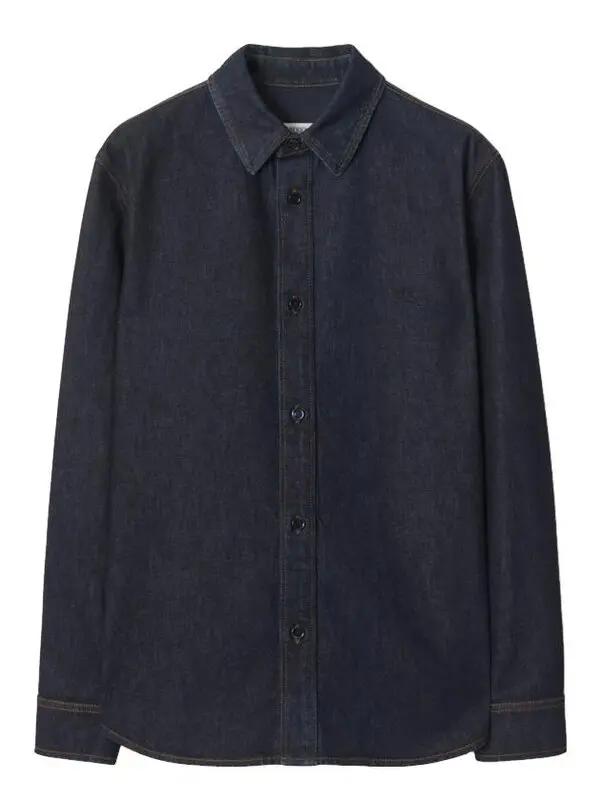 Burberry Denim Overshirt - Dark Navy