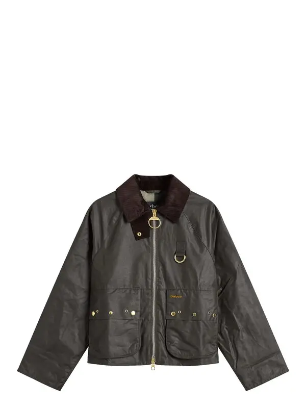 Barbour Kearton Wax Jacket - Archive Olive/ancient Tartan