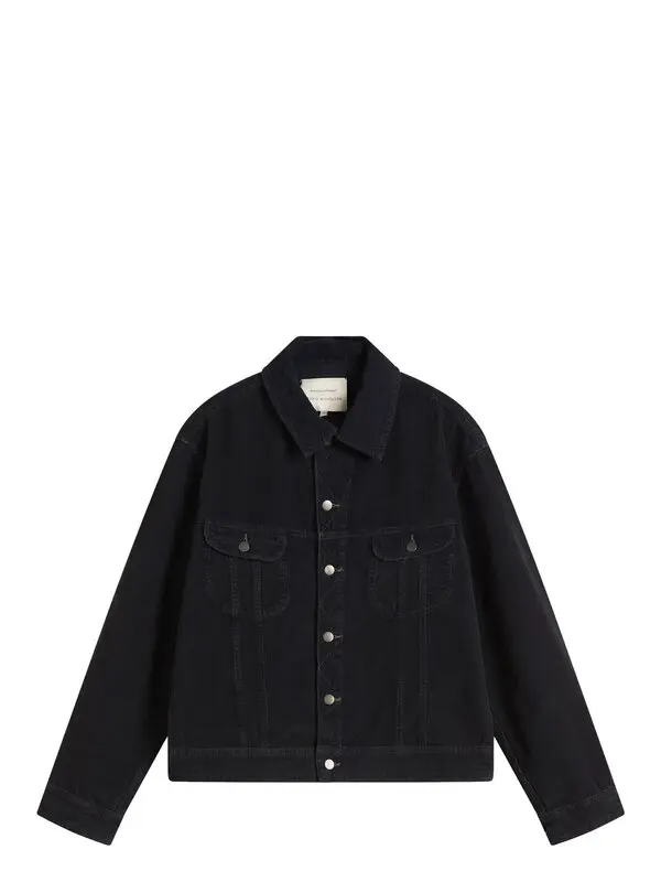 Studio Nicholson Derby Corduroy Trucker Jacket - Faded Blue