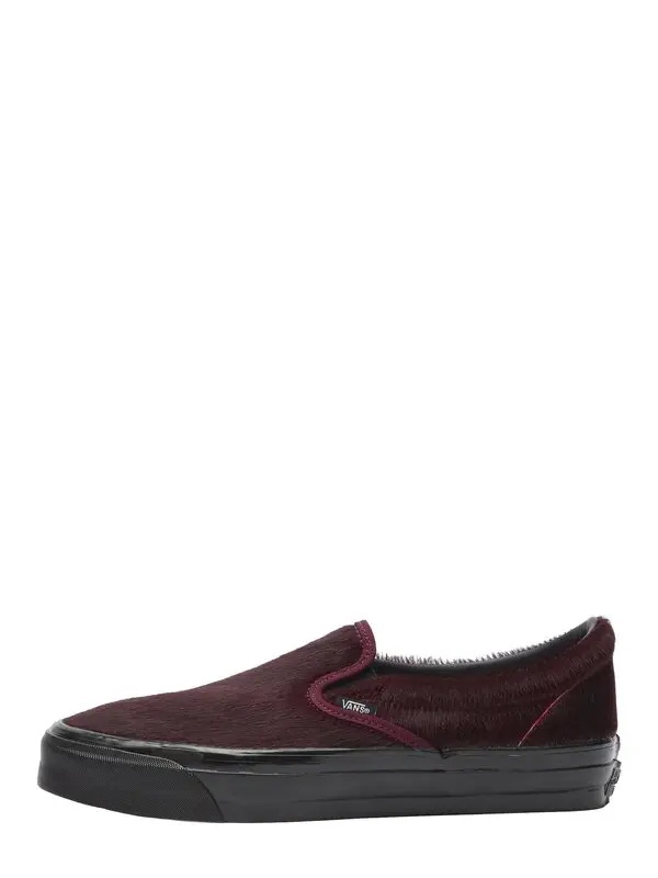 VANS Lx Classic Slip-on 98 Sneaker - Pony Hair Burgundy
