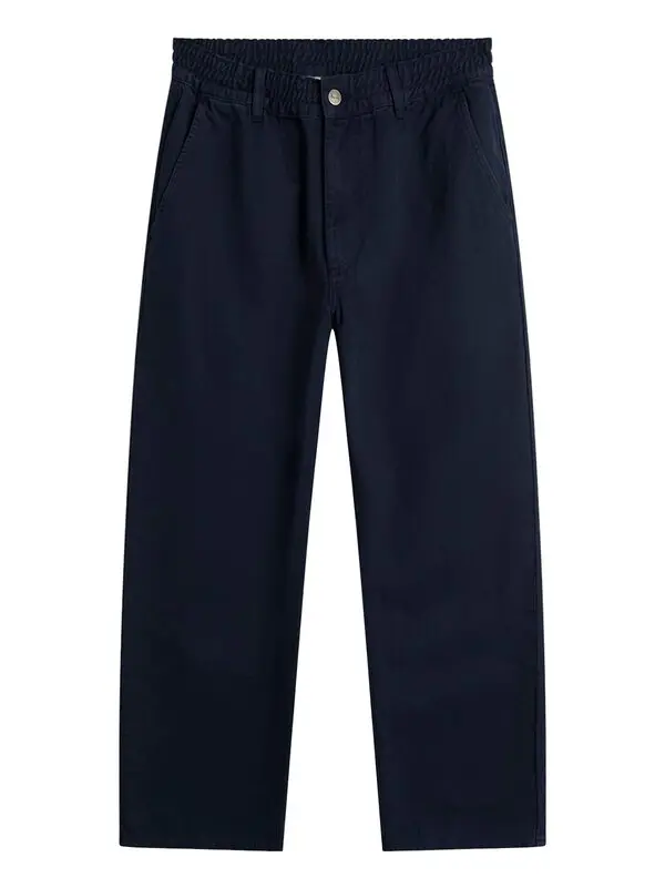 FORET Clay Twill Trousers - Navy