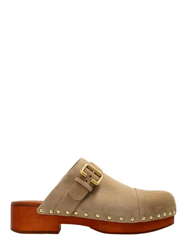 Chloé Jeannette Clogs - Beige