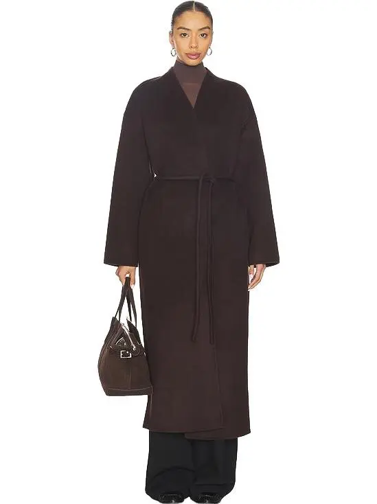 ANINE BING Hunter Coat - Chocolate