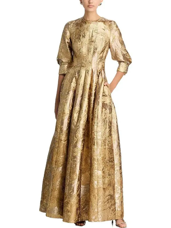 Simkhai Claravelle Gown - Gold