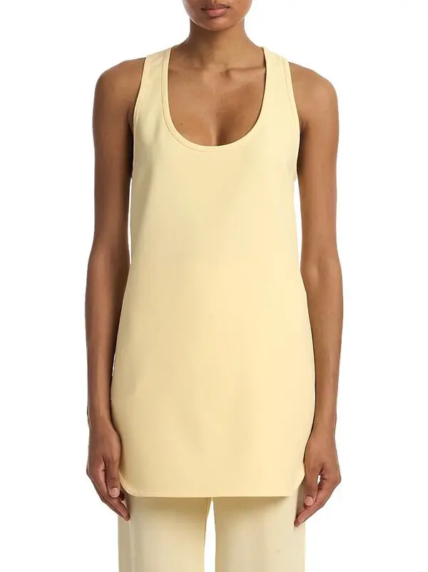 Wardrobe.NYC Matte Tank Top - Lemon