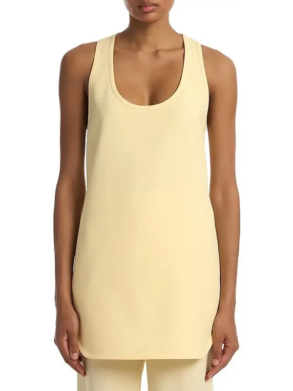Wardrobe.NYC Matte Tank Top - Lemon