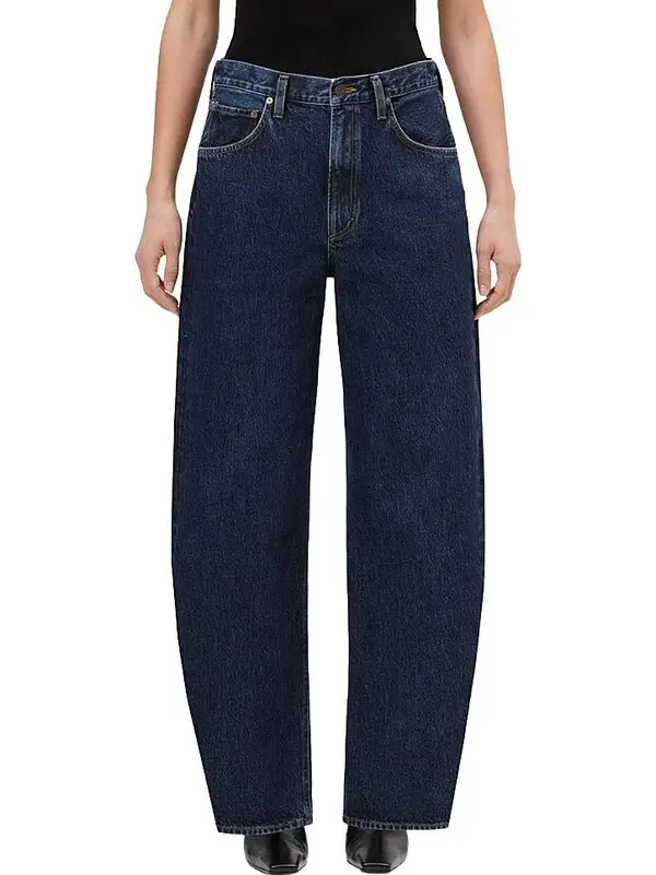 AGOLDE Low Curve High Rise Barrel Jeans - Pendulum