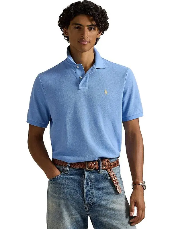 Polo Ralph Lauren The Iconic Mesh Polo Shirt - Blue
