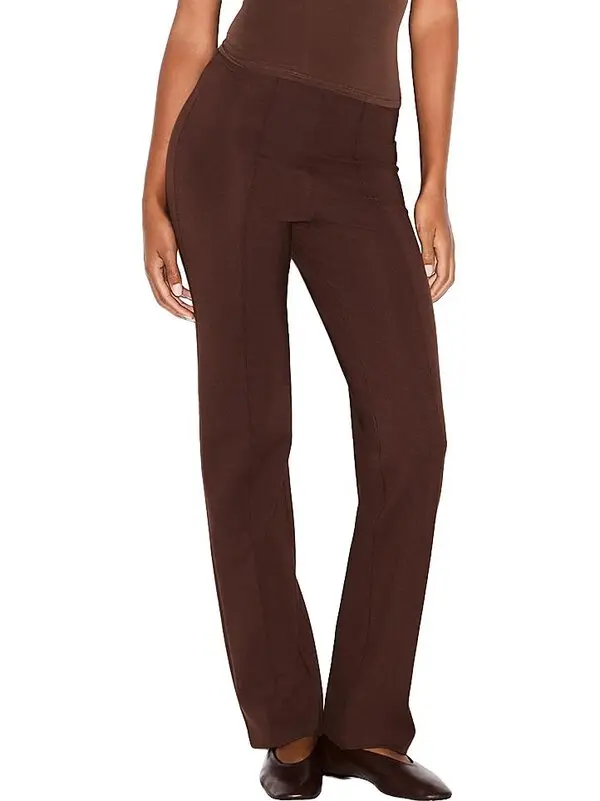 SKIMS Essential High-waist Pants - Cocoa
