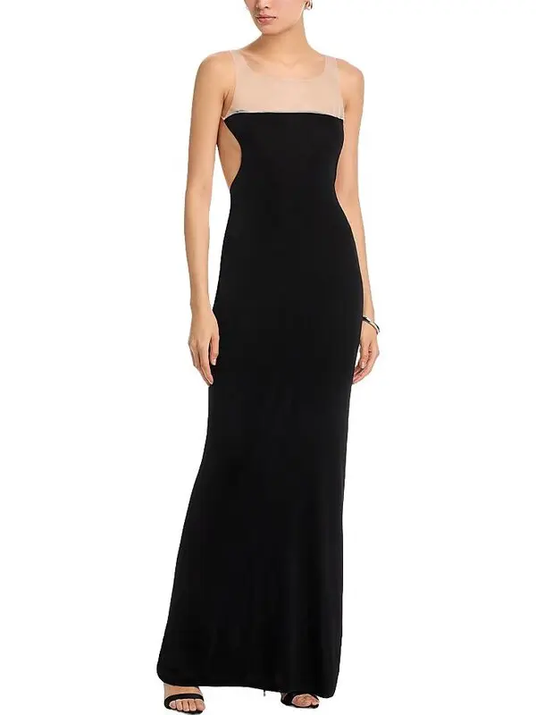 AYA MUSE Onyx Maxi Dress - Black