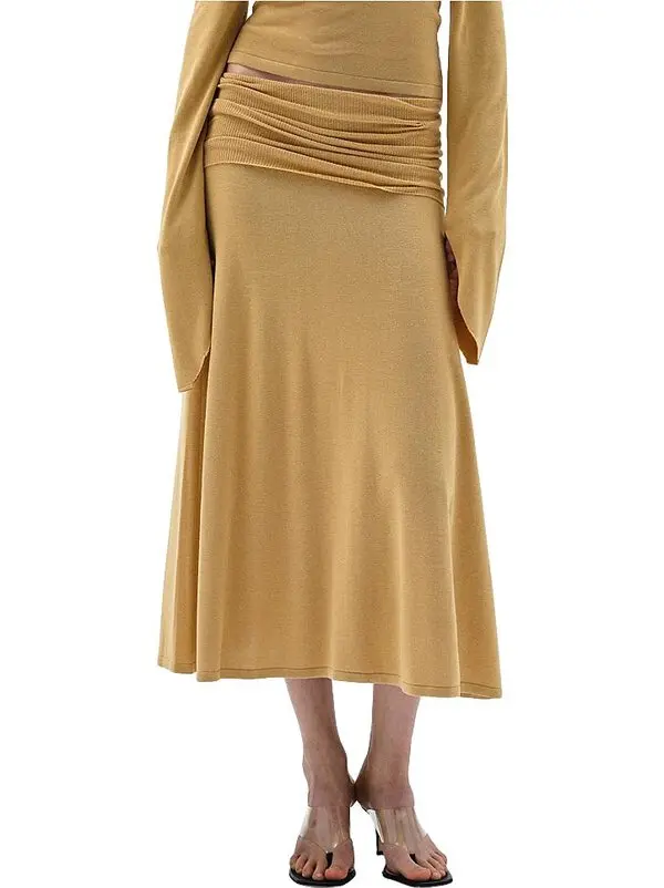 AYA MUSE Rylin Skirt - Saffron