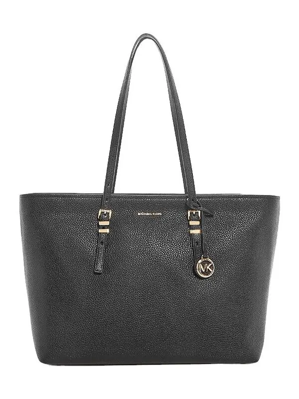 Michael Kors Leather Tote Bag - Black