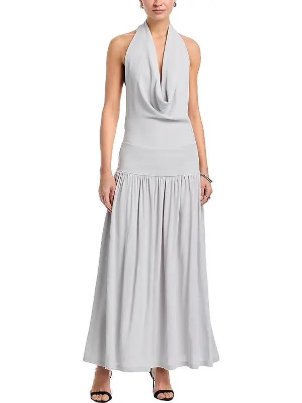 AYA MUSE Spoe Dress - Ice Blue