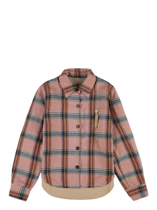 FORTELA Aprilb Cotton Check Shirt - Pink