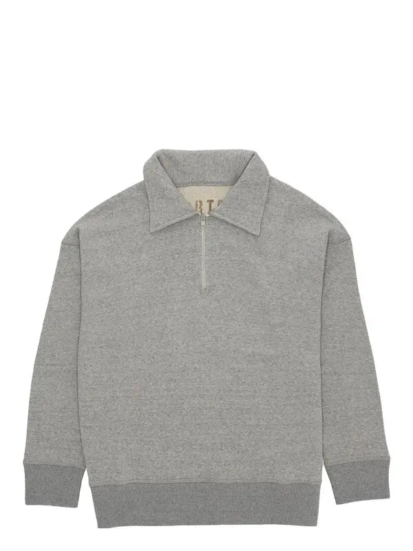 FORTELA Idaho Cotton Zip Sweatshirt - Melange