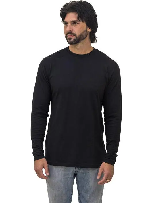EPIC FITS Long Sleeve Crew Neck T-shirt - Black